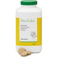 Amazon.com : Pet-Tabs Plus Multivitamin and Mineral Supplement for Dogs ...