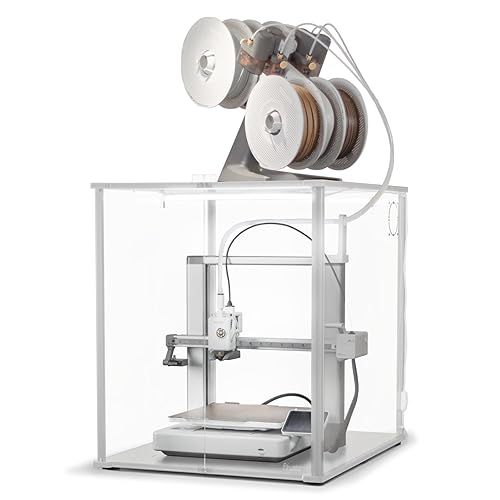 FNATR 3D Printer Enclosure for Bambu Lab A1 with AMS Lite, Cutout for ...