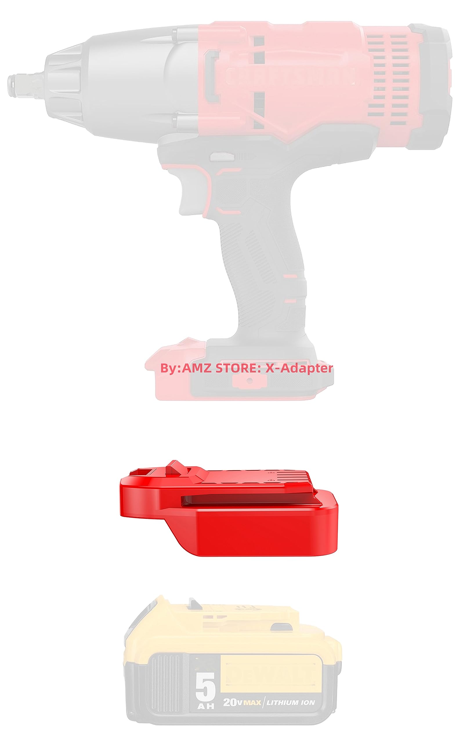 Mua 1x Adapter for Craftsman V20 NeW 20v Cordless Tools Works On DeWalt ...