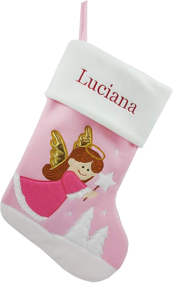 Amazon.com: DearSun Personalized Christmas Stocking with Embroidery for ...