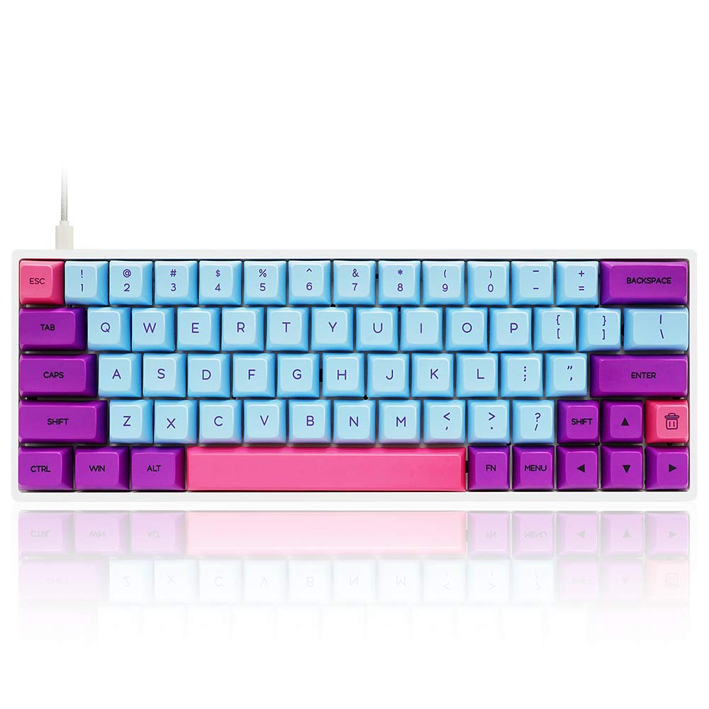Buy SK64 60% Mechanical Gaming Keyboard, 61 Keys Multi Color RGB ...