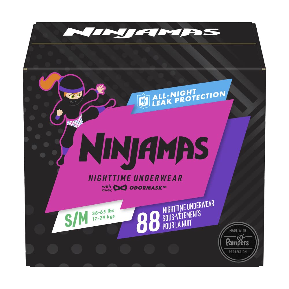 Mua Pampers Ninjamas Nighttime Bedwetting Underwear Girls - Size S/M ...
