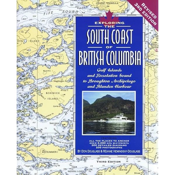 Dreamspeaker guide to desolation sound map