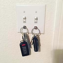 Amazon.com : MAGKEY Magnetic Key Holder Entryway Organizer for Light ...