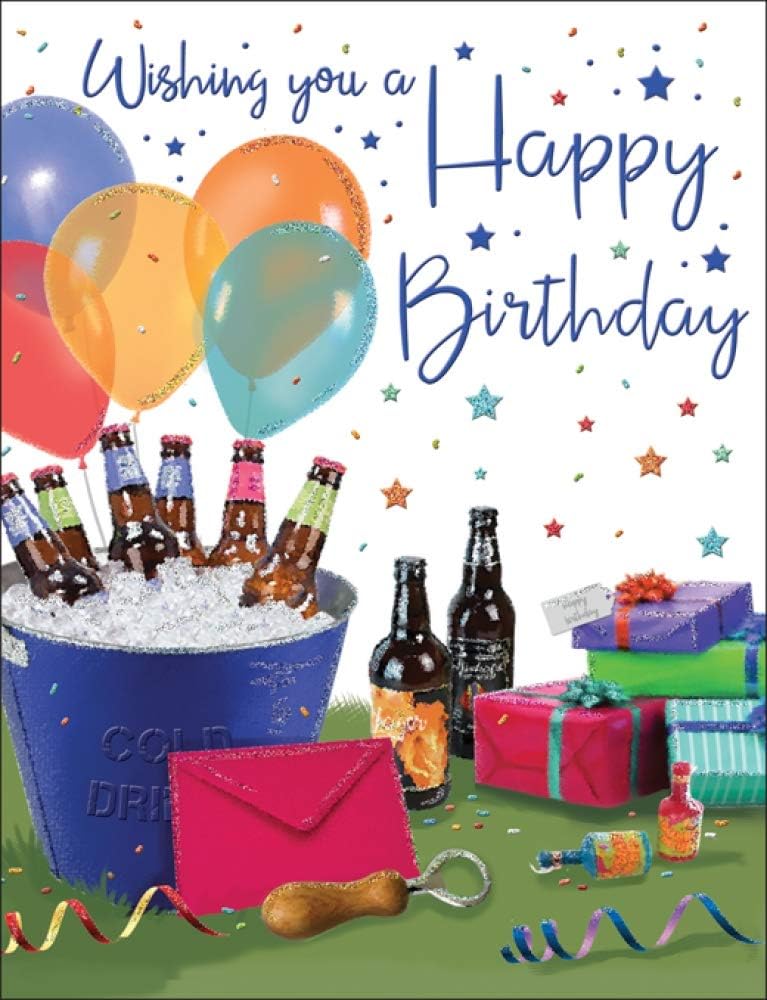 Birthday Card Male 8 X 6 Inches Regal Publishing Amazon co uk 