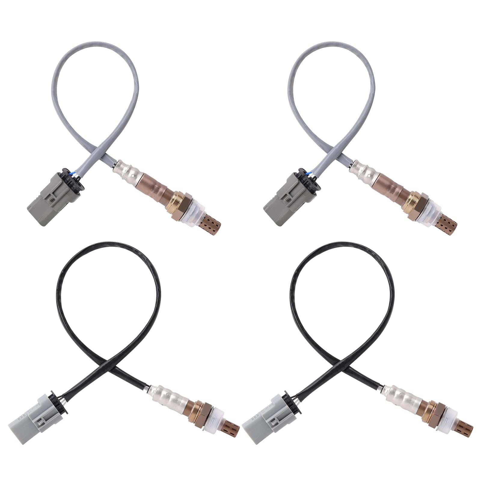 HTMXJA 4Pcs Upstream and Downstream Oxygen O2 Sensor for Silverado 1500,Suburban,Tahoe,Sierra ...