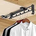 Amazon.com: Heavy Duty Extendable Pull Out Closet Rod - Sliding ...