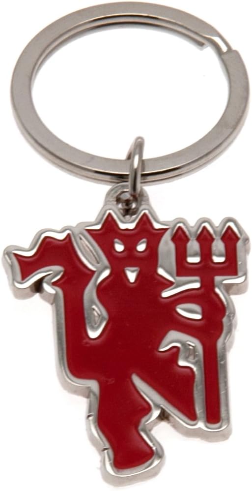 Manchester United F.C. Red Devil Keyring: Amazon.co.uk: Sports & Outdoors