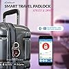 eGeeTouch Smart Travel Padlock with Patented Dual Access Technologies ...