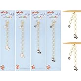 Amazon.com: NBEADS 2 Pcs 0-9 Enamel Number Knitting Row Counter Chains ...