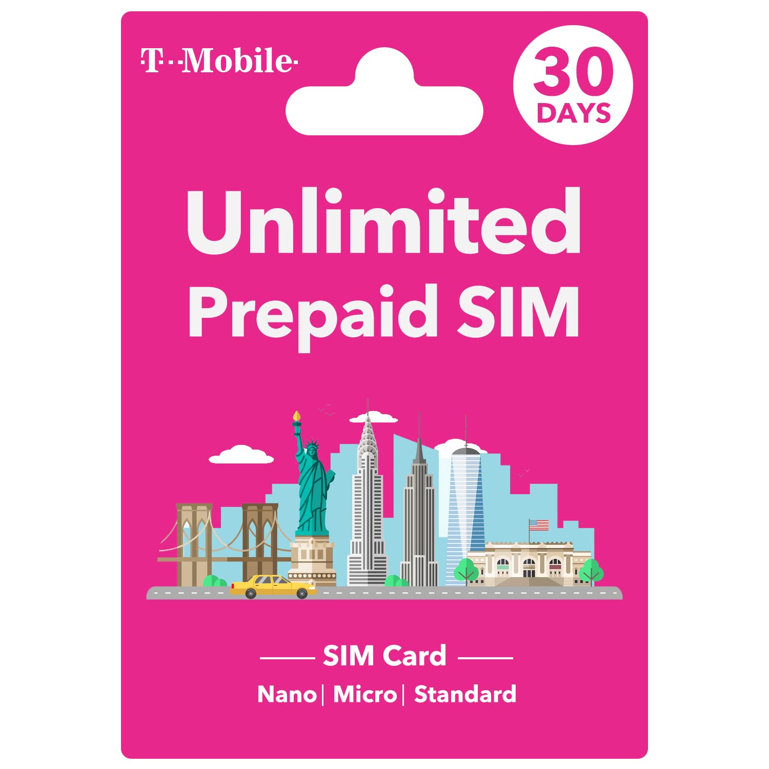 Mua T Mobile Prepaid SIM Card USA - Unlimited Data in 4G/LTE and Talk ...