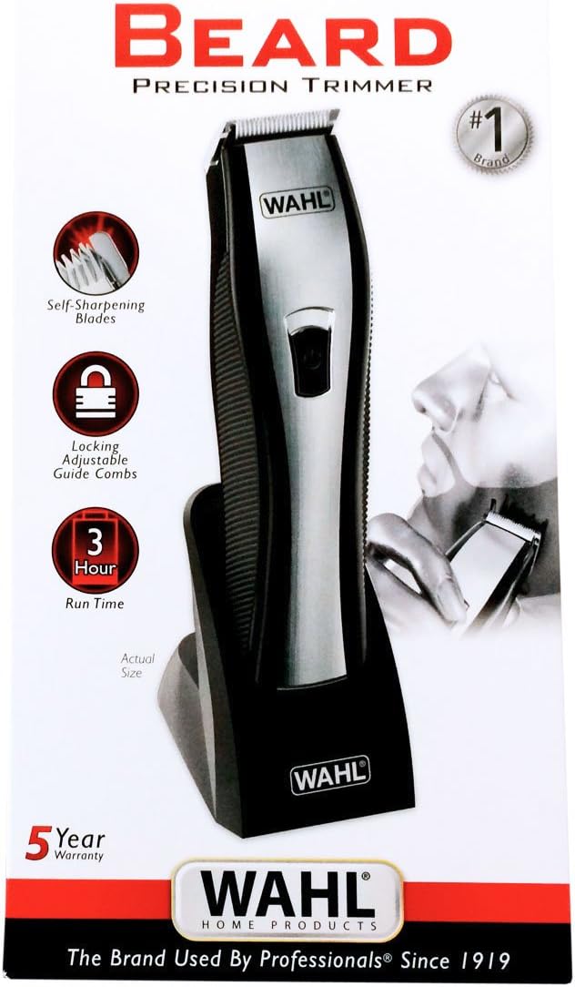 Amazon.com: Wahl Lithium Ion Beard & Stubble Trimmer #9867: Health ...