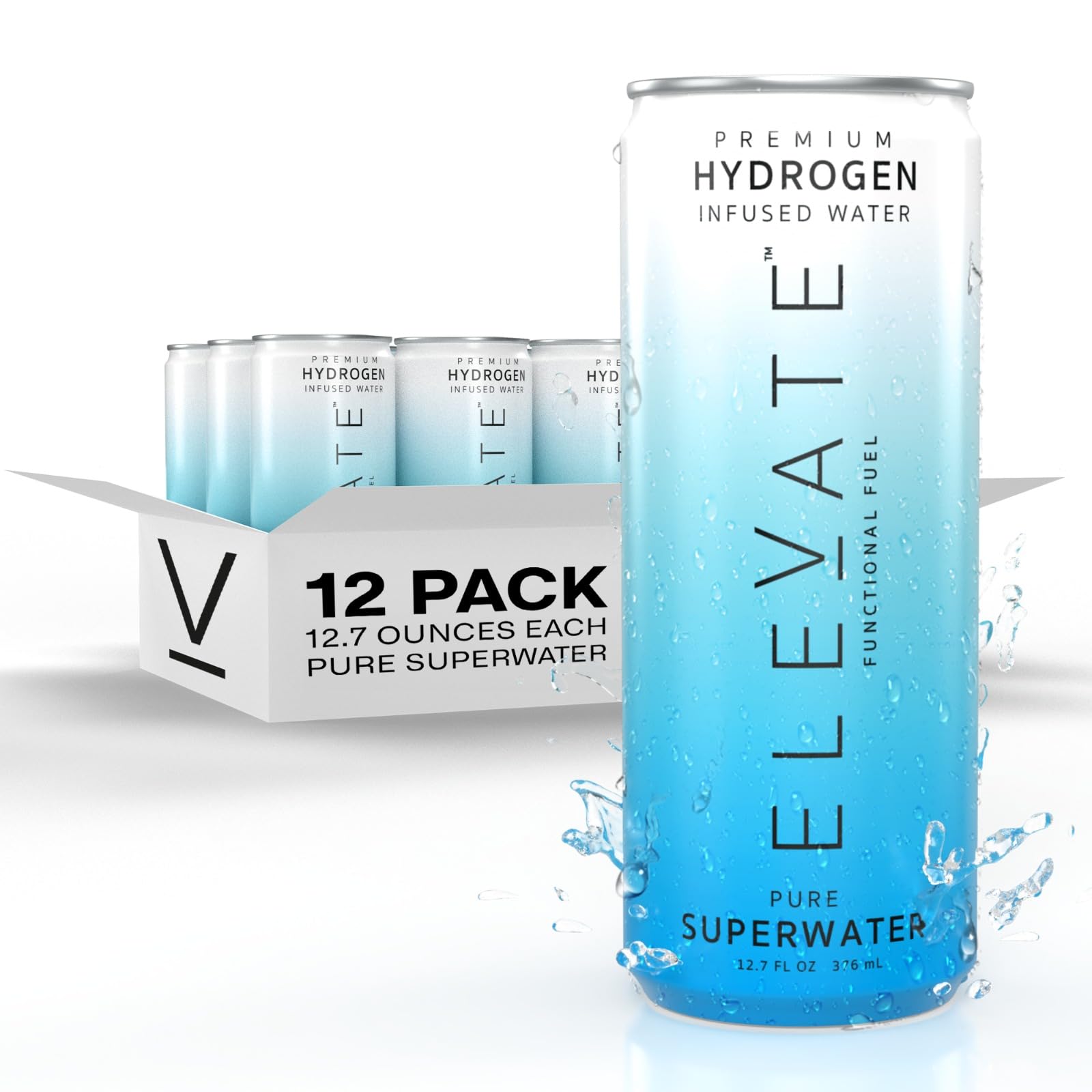 Mua ELEVATE Hydrogen Water (12 pack) Highest Hydrogen Infused Water For Recovery, Energy ...
