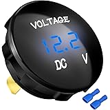 Amazon.com: DC 12V Car Digital Voltmeter Gauge - AIMILAR LED Display ...
