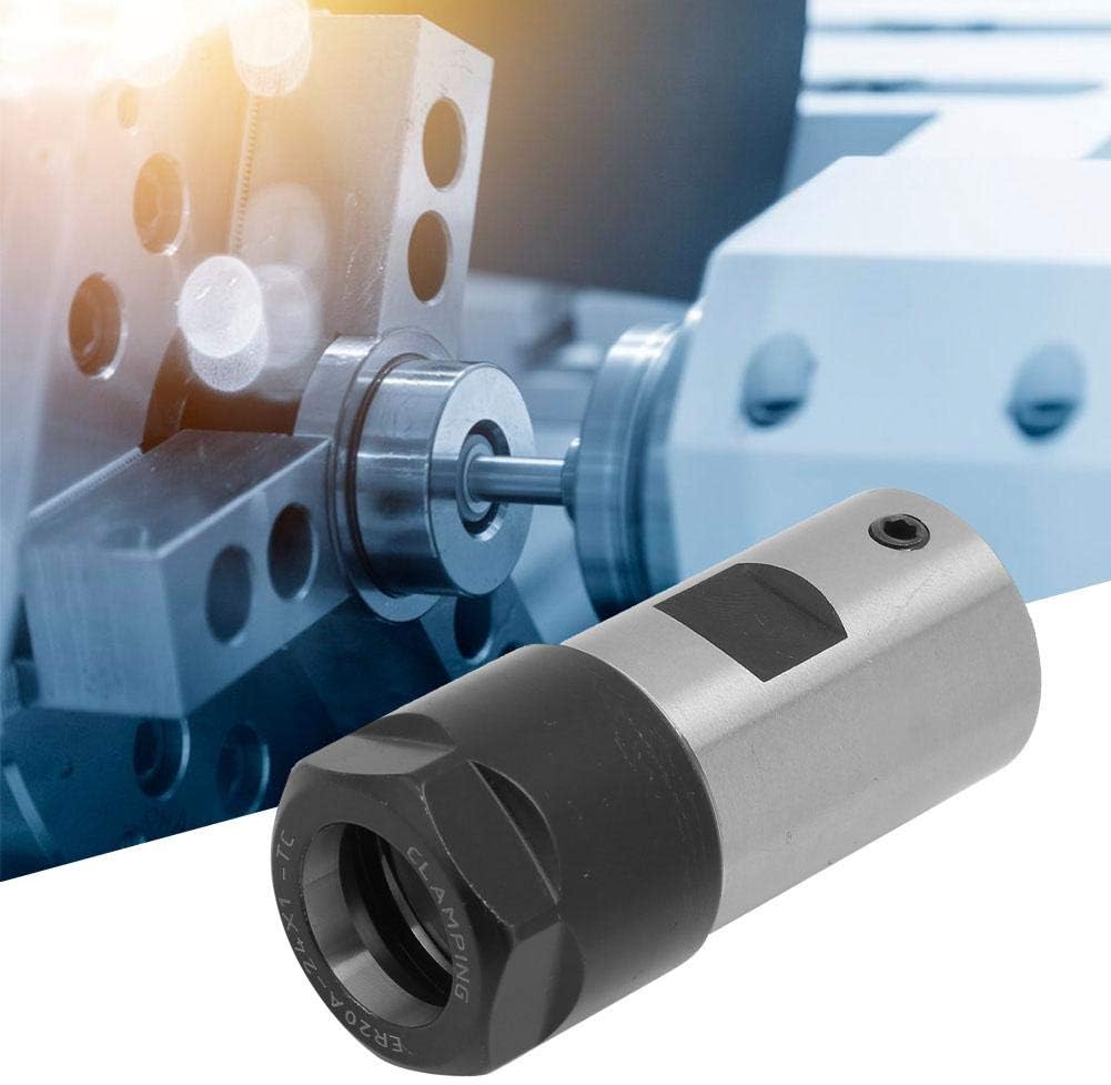 C25-ER20-45L Collet Holder Spindle Cutter Bar Motor Shaft Clamping Tool ...