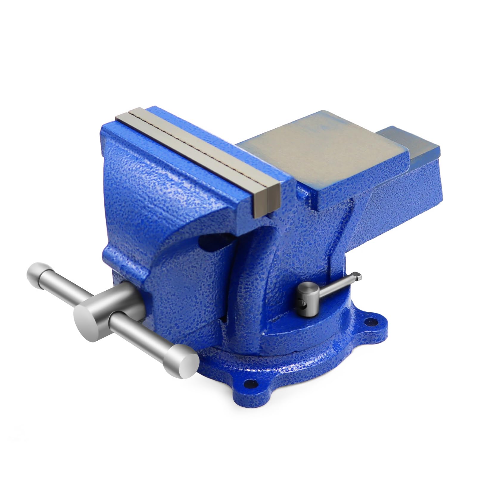 Nakkaa 4" Bench Vise Ductile Cast Iron Bench Vise with 360° Flexible ...