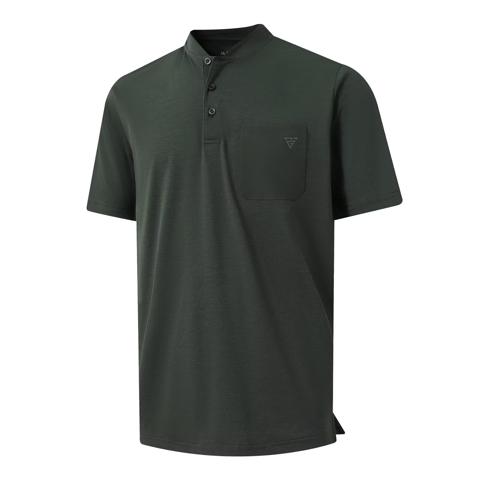 M MAELREG Mens Golf Polo Shirt Short Sleeve Dry Fit Stretch Casual ...