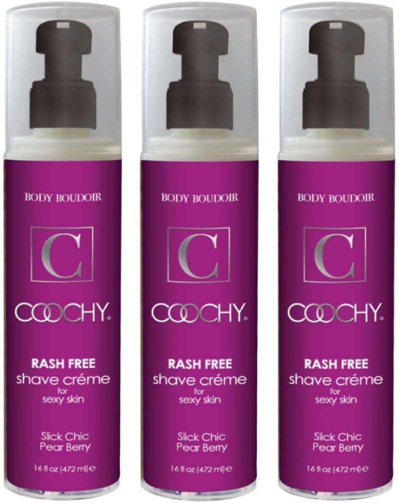 Amazon.com: Coochy Shave Cream, 16oz Pear Berry (Pack Of 3): Health ...