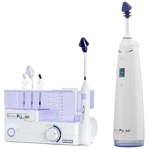 SinuPulse Elite Advanced Nasal Sinus Irrigation System & Traveler ...