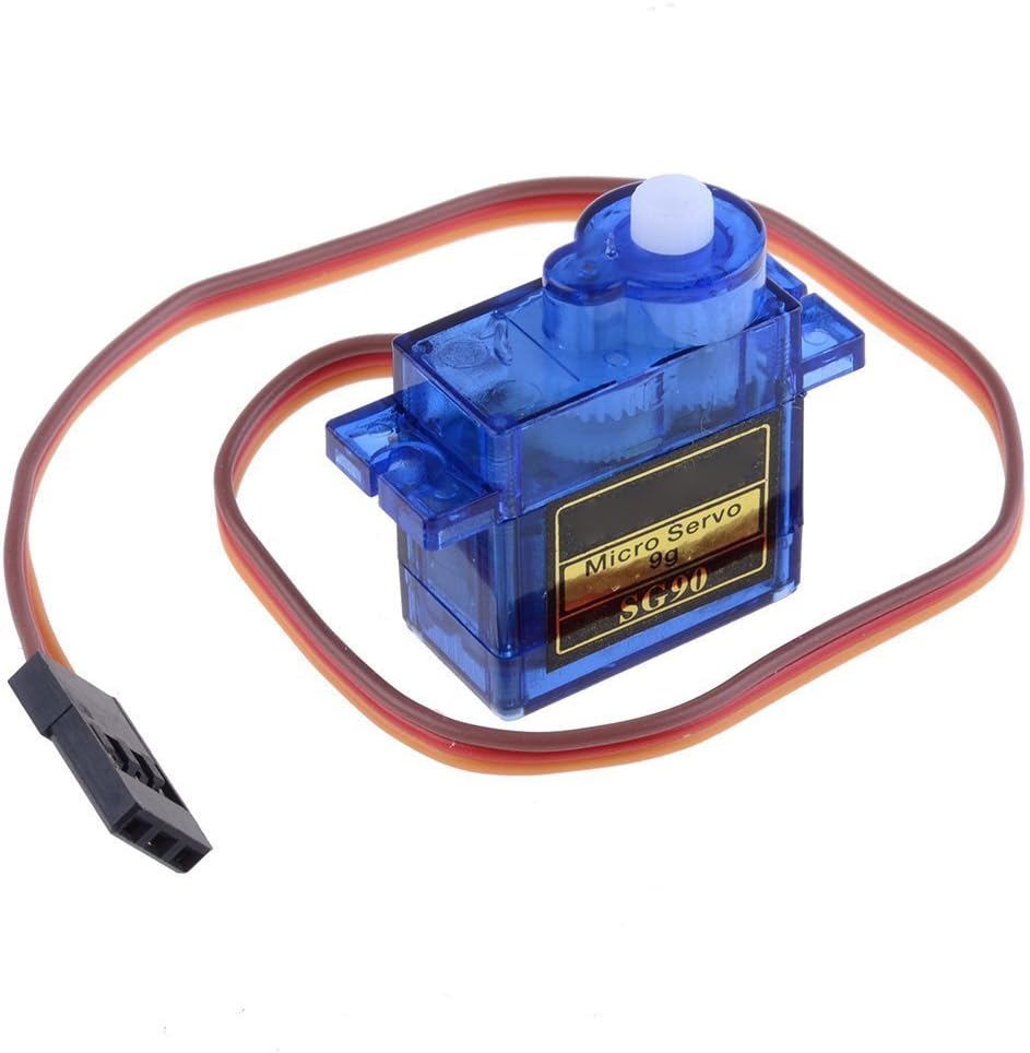 SG90 Servo 5pack 180 degrees 9G Micro Servo Motor for RC Robot Helicopter Airplane Boat Controls ...