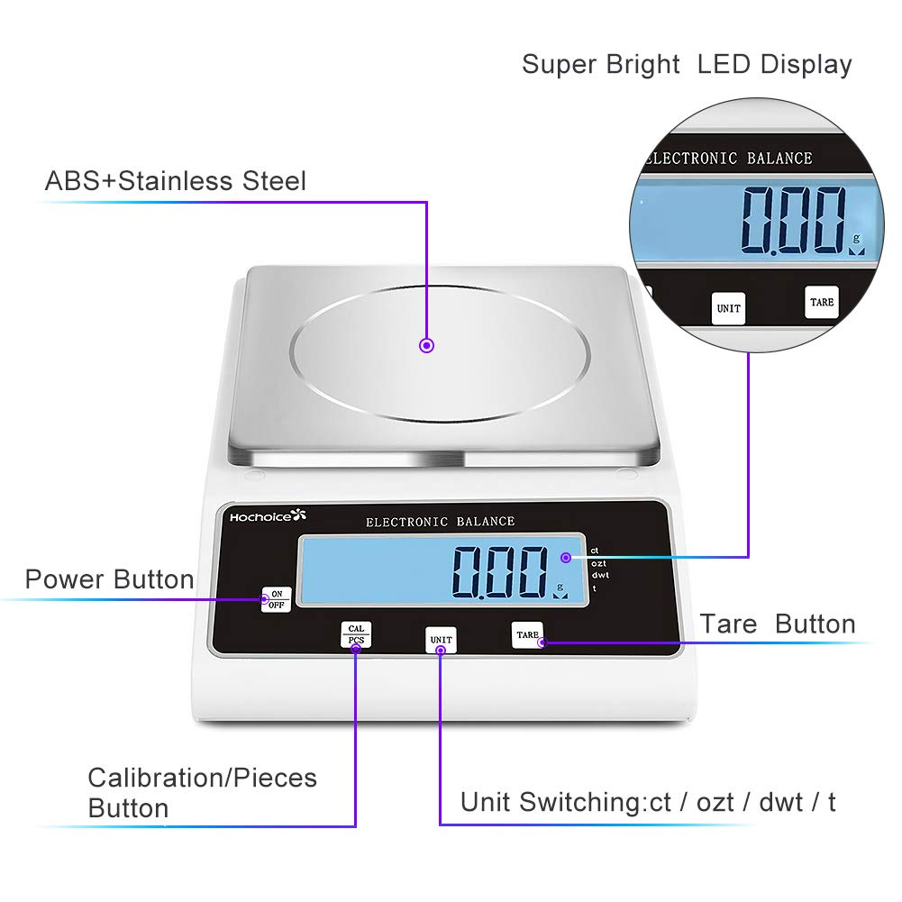 Mua Hochoice Precision Electronic Balance Scale 3000g x 0.01g | Lab ...