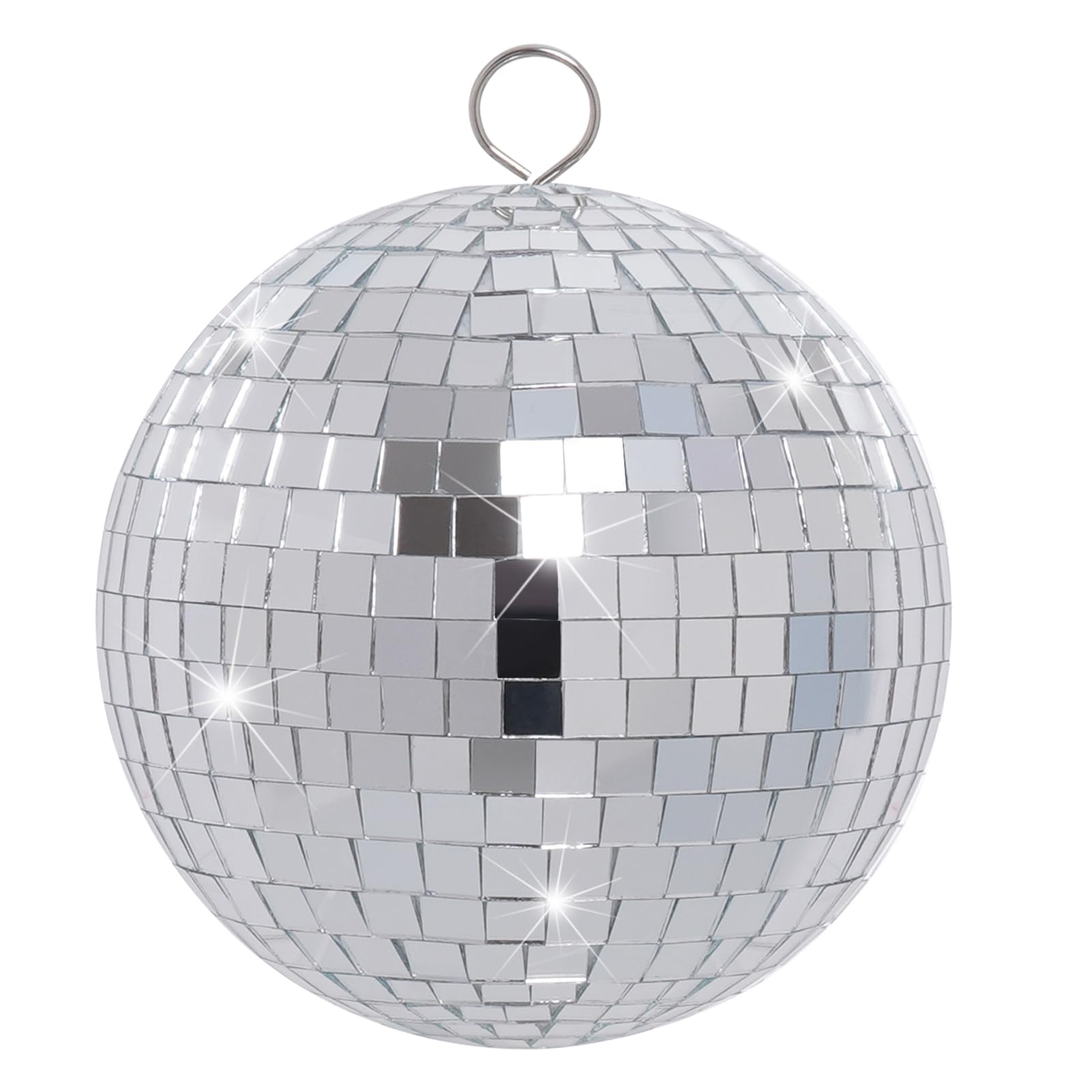 Mua Disco Mirror Balls Silver Hanging Ball for 50s 60s 70s Disco DJ ...