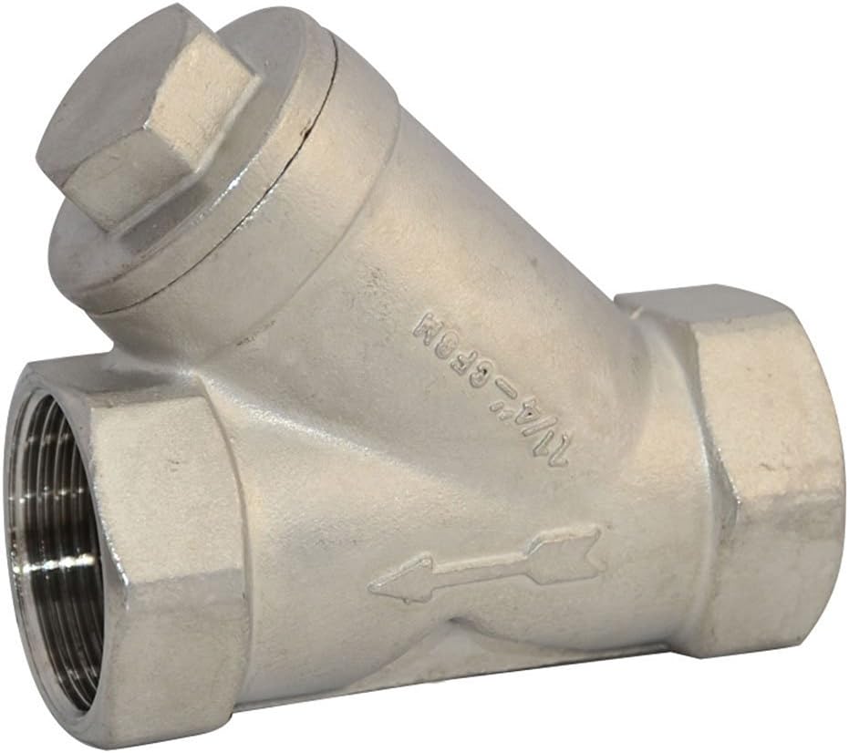 1-1/4" WYE Strainer Mesh Filter Valve Stainless Steel 800 WOG CF8M New ...