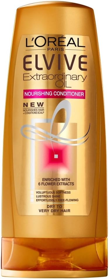 L'Oreal Elvive Extraordinary Oil Dry Hair Conditioner 400ml: Amazon.co ...