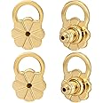 Amazon.com: Earring Backs for Droopy Ears, JIACHARMED Locking Flower ...
