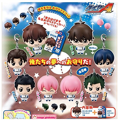 Buy CHARA FORTUNE Ace of Diamond Hisshou Seido Omamori Hen 8 Pack BOX ...