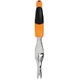 Amazon.com : Fiskars Ergo Scratch Tool Garden Weeder : Hand Tillers ...
