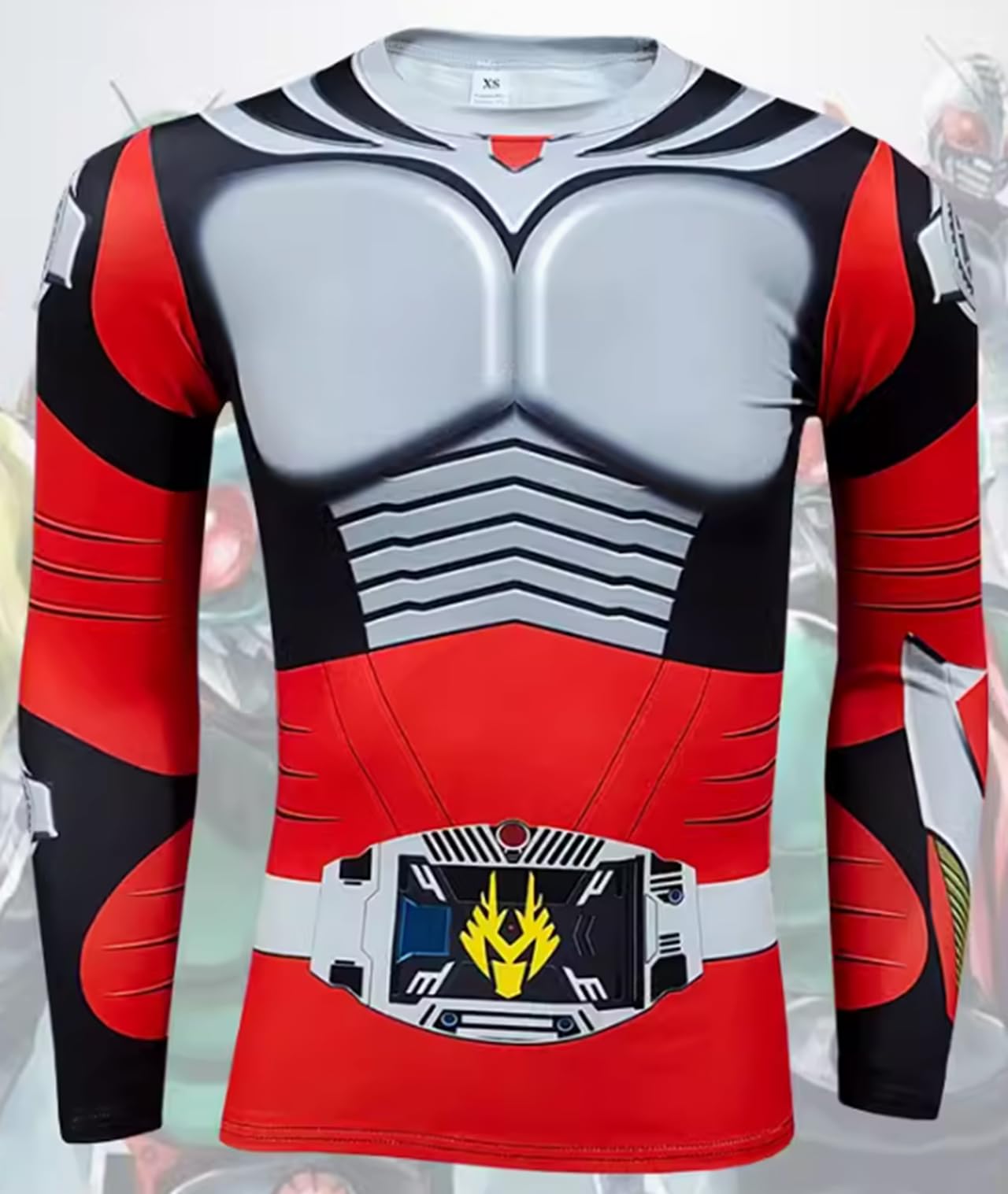 Mua [AMAOR] Kamen Rider T-shirt, Long Sleeve, Bodysuit, Kamen Rider No ...