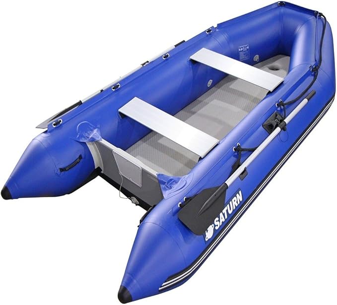 Amazon.com : Saturn 12 ft Inflatable Boat Dinghy Raft Tender : Sports ...