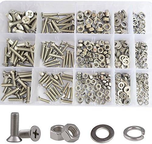 M4 M5 M6 Flat Head Machine Screw Phillips Cross Recessed Metric ...