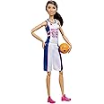 Amazon.com: Barbie Made to Move Doll, Tall Basketball Player, with ...
