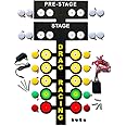 Amazon.com: Large LED Light up Drag Racing Drag Strip Tree Metal Sign ...