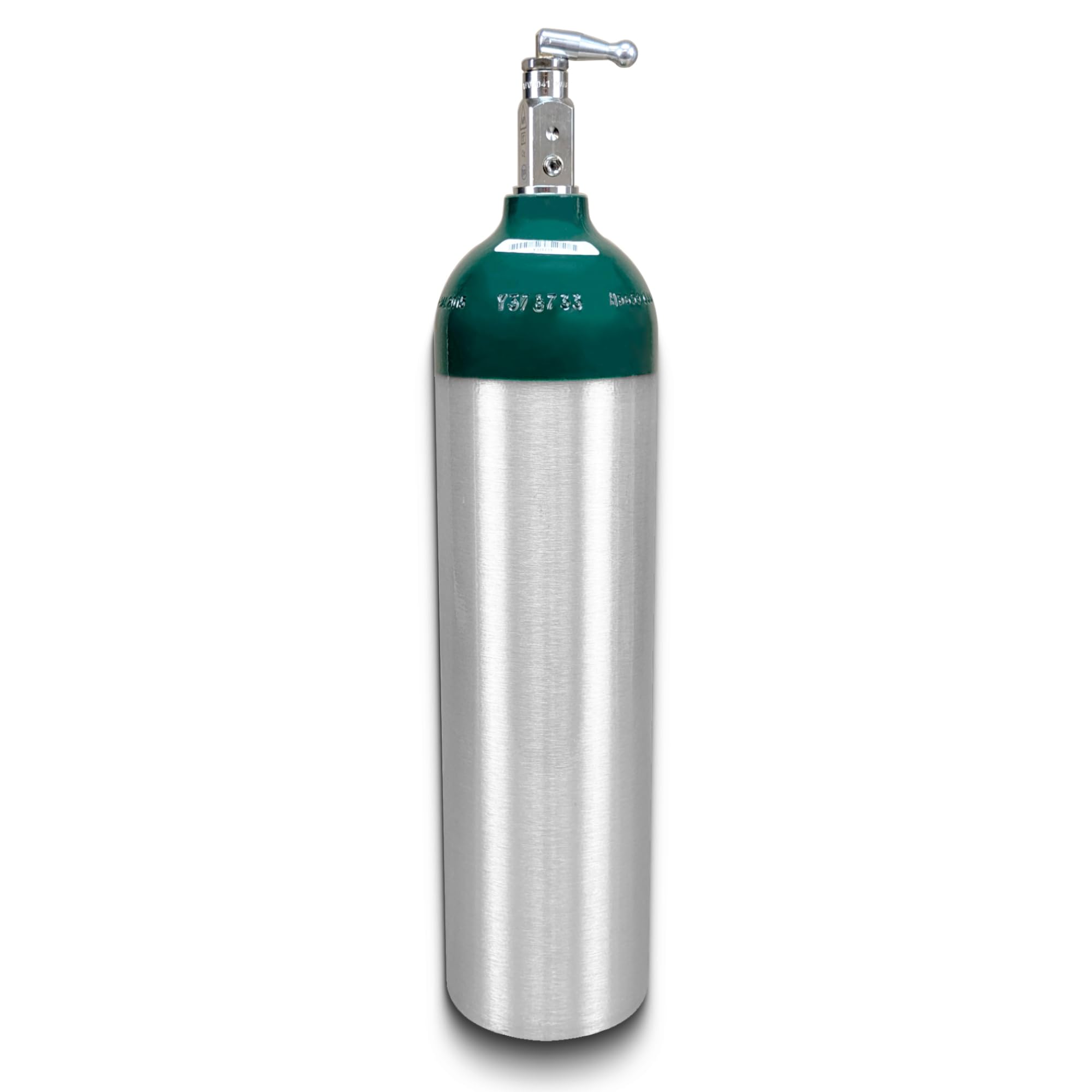 ResOne Portable Aluminum Medical Oxygen Cylinder, D Size, with CGA-870 ...