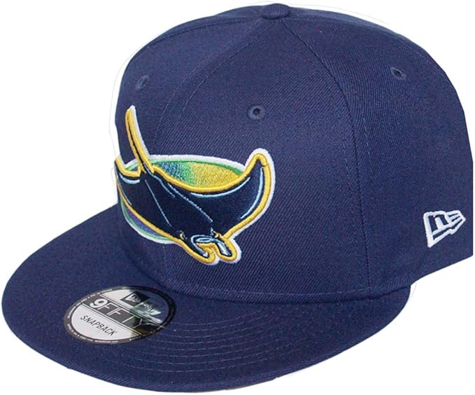 Amazon.com: New Era Tampa Bay Rays Navy MLB Snapback Cap 9fifty 950 ...