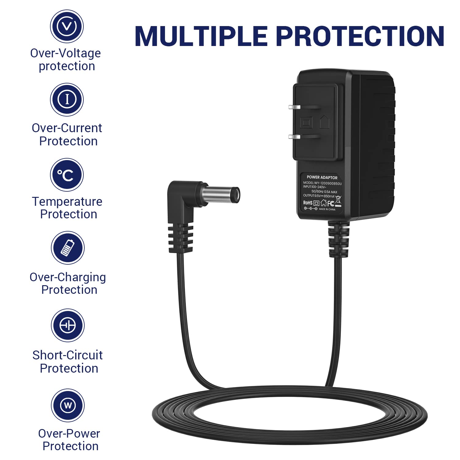 Mua 9v Power Supply for Guitar Pedals, Adapter for BOSS Effects Pedal ...
