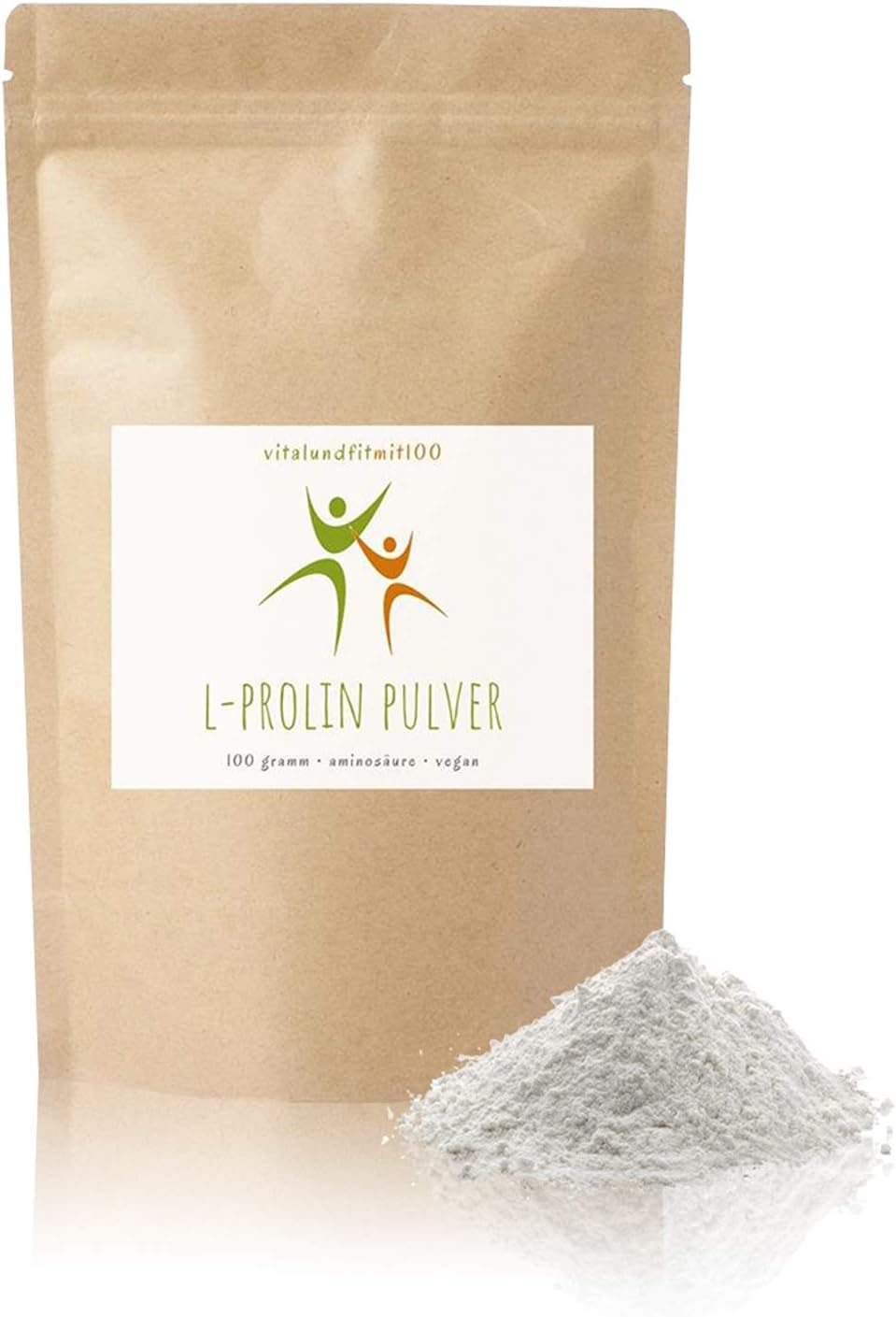 L-Prolin Pulver - 100 g - nicht essentielle Aminosäure - in geprüfter ...