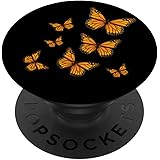 Amazon.com: Monarch Butterfly PopSockets PopGrip: Swappable Grip for ...