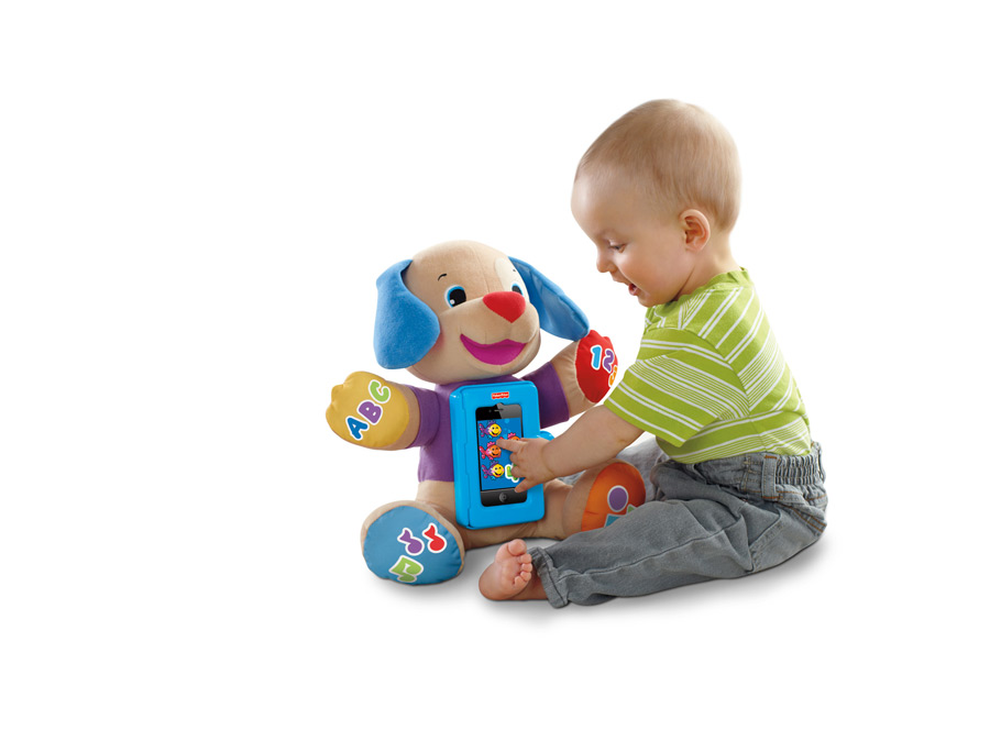 Amazon.com: Fisher-Price Laugh & Learn Apptivity Puppy : Toys & Games