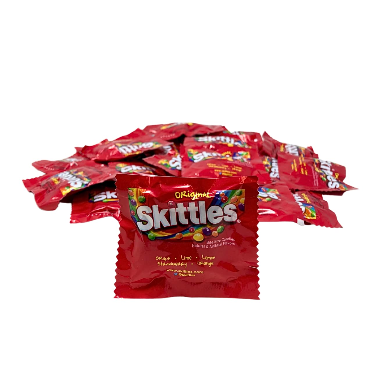 Mua Skittles Original Flavor Candy Coated Fruit Chew Fun Size 1 Lbs ...