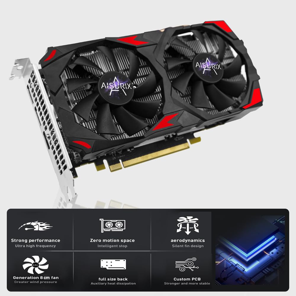 Mua AISURIX RX 580 Graphics Card, 2048SP, Real 8GB, GDDR5, 256 Bit, Pc ...