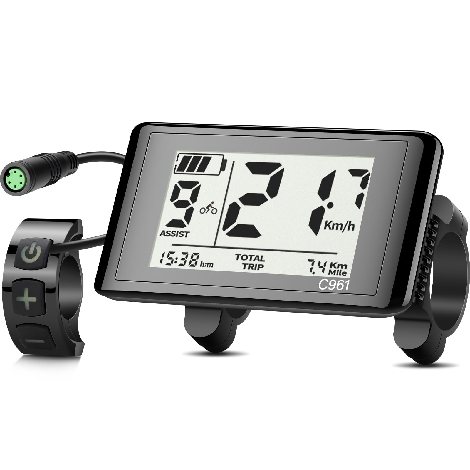 Mua E-Mangue Ebike LCD Display for Bafang BBS01B BBS02B BBSHD Mid Drive Motor, Ebike Computer ...