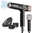 Amazon.com : Faszin Hair Dryer, Lightweight Blow Dryer with 110000 RPM ...