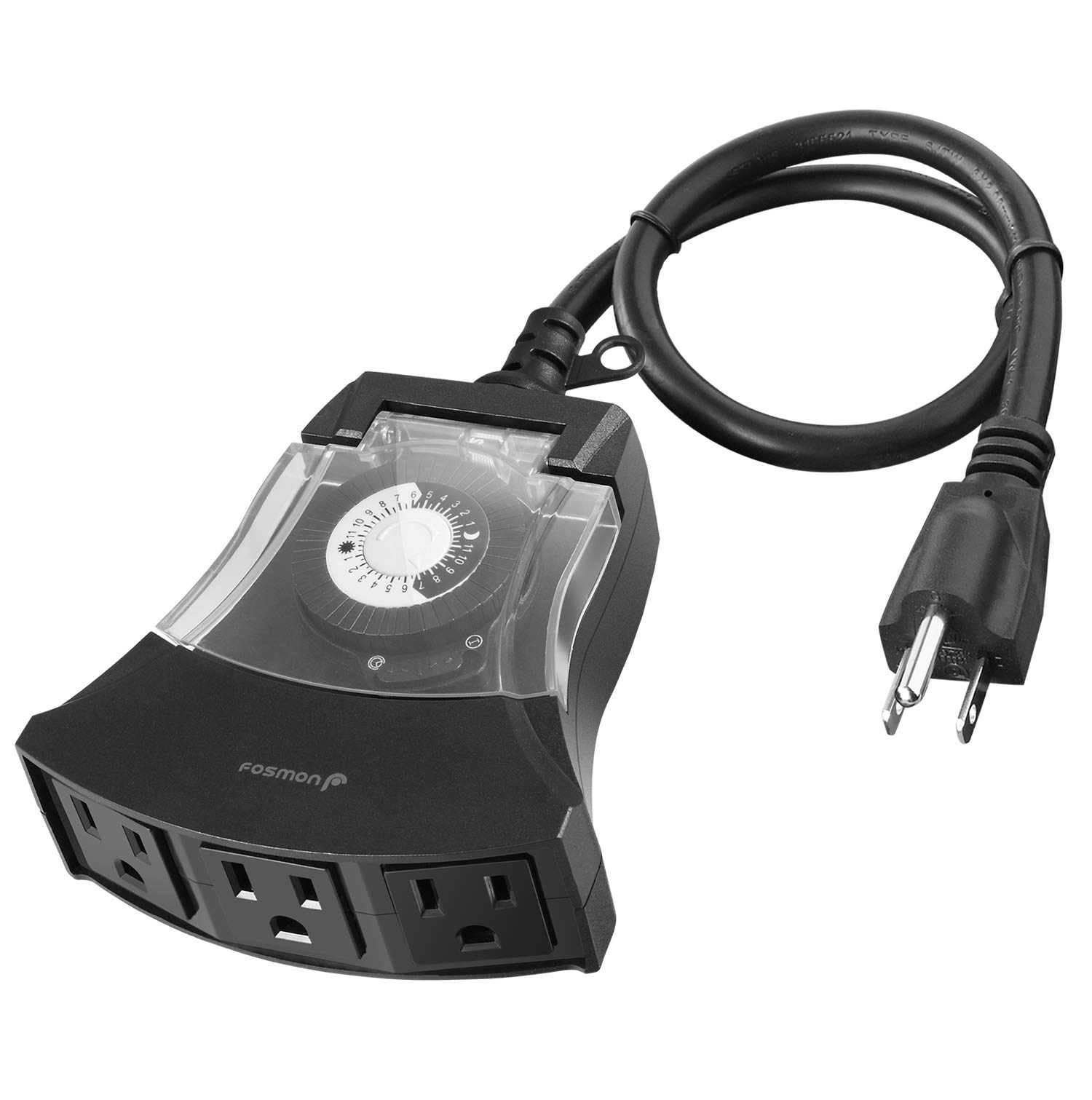 Mua Fosmon Outdoor Timer Outlet Waterproof, Outdoor Pool Pump Timer ...