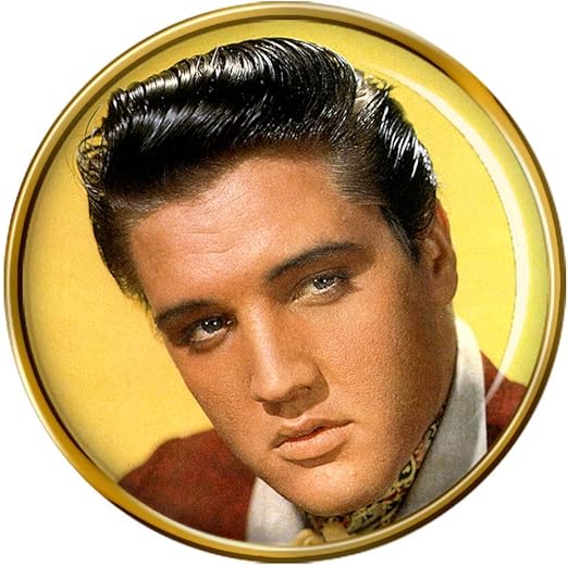 Elvis Pin Badge: Amazon.co.uk: Clothing