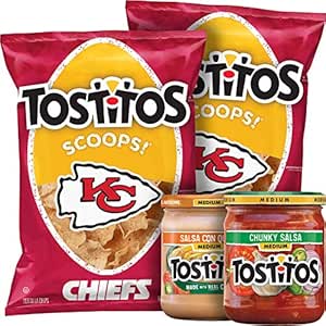 Tostitos Nfl Kansas City Chiefs Chips & Dips Party Box, 50.5 Ounce ...