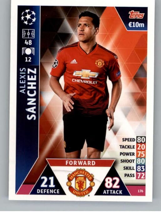 Amazon.com: 2018-19 Topps UEFA Champions League Match Attax #176 Alexis ...